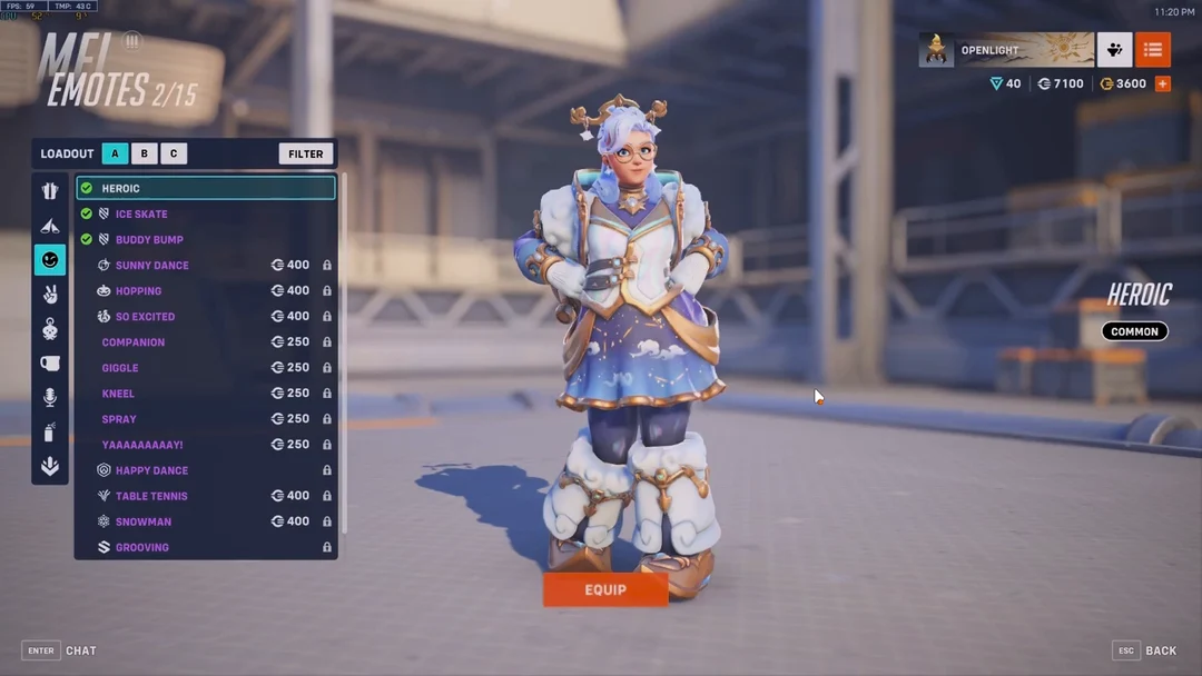 PSA: Mei's Sunny Dance emote is also broken with the Celestial skin! | Scrolller