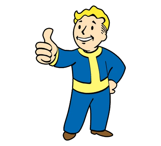 The first time seeing Vault-Boy, did anyone else interpret the "jumpsuit" as a three piece ...