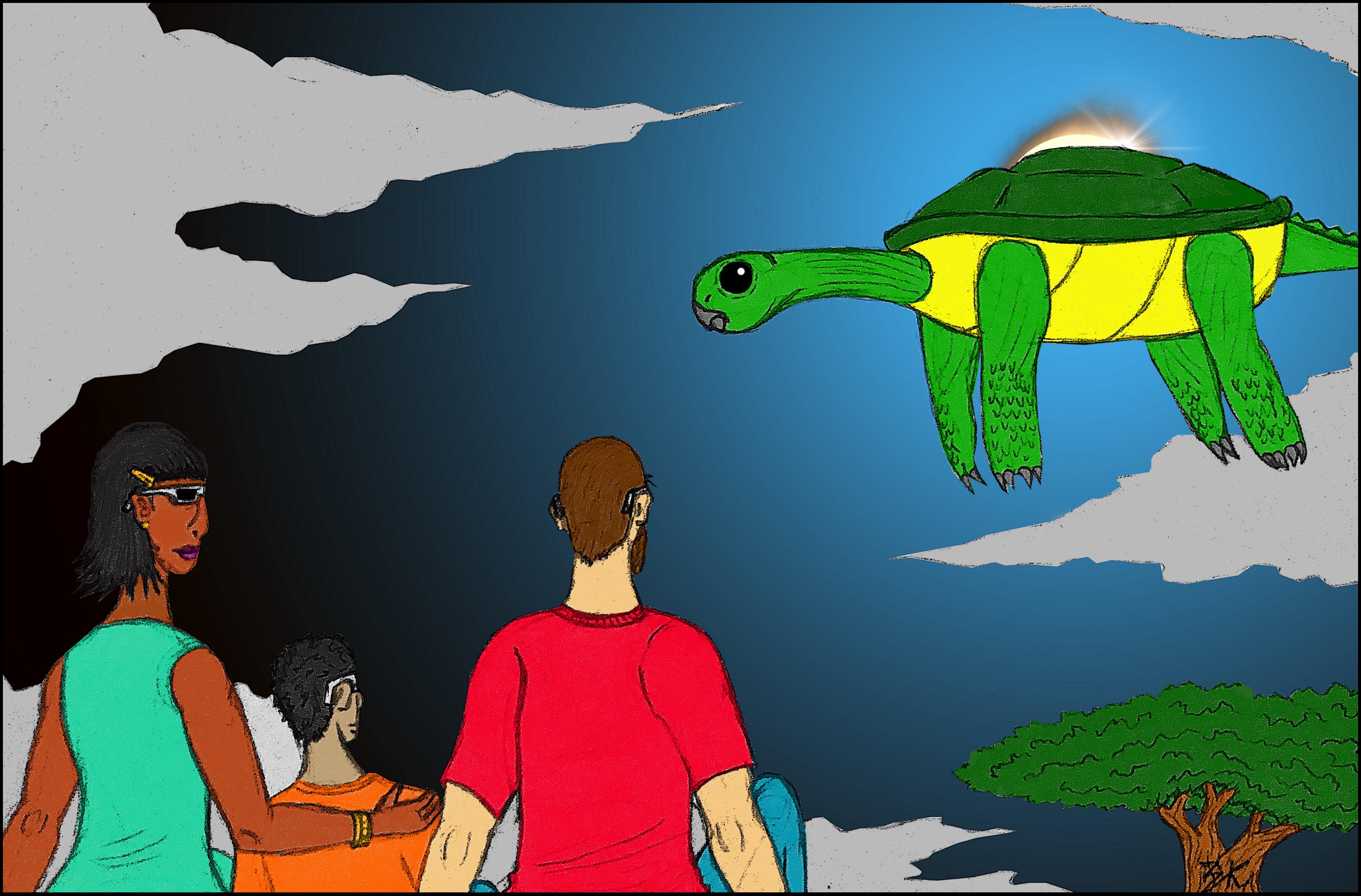 Turtle Eclipse of the Sun | Scrolller