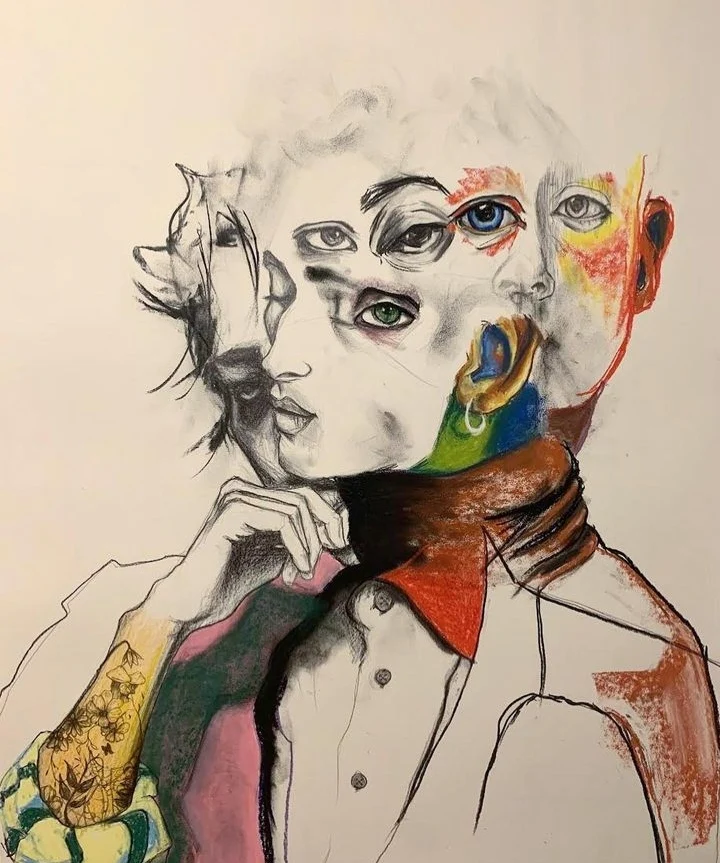 Multiple phase, PottentiallyWisde, Acrylic, 2023 | Scrolller