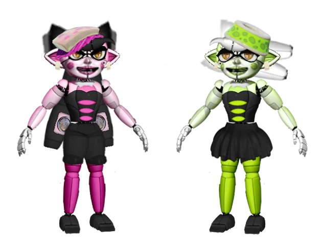 Callie and Marie as FNAF SL animatronics | Scrolller