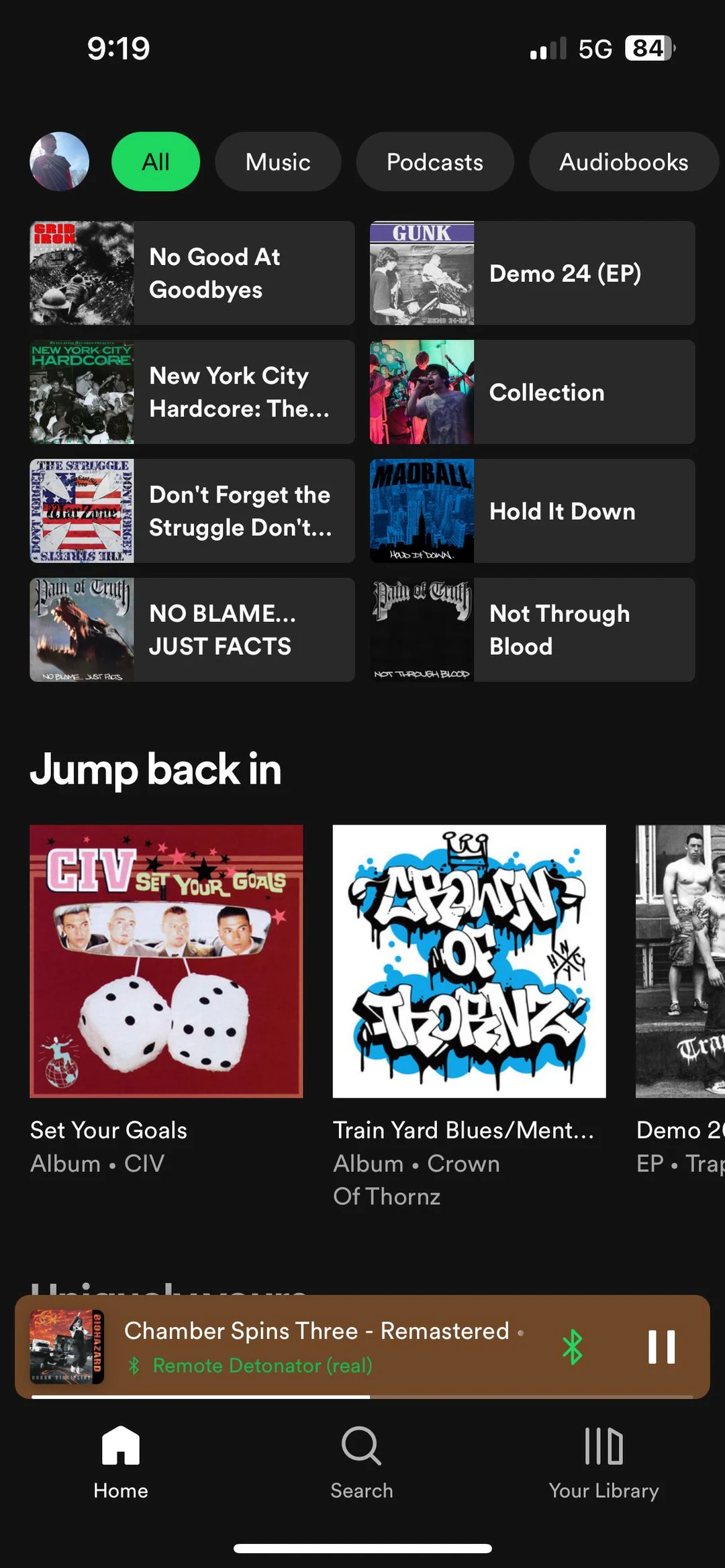What does yalls spotify dock look like | Scrolller