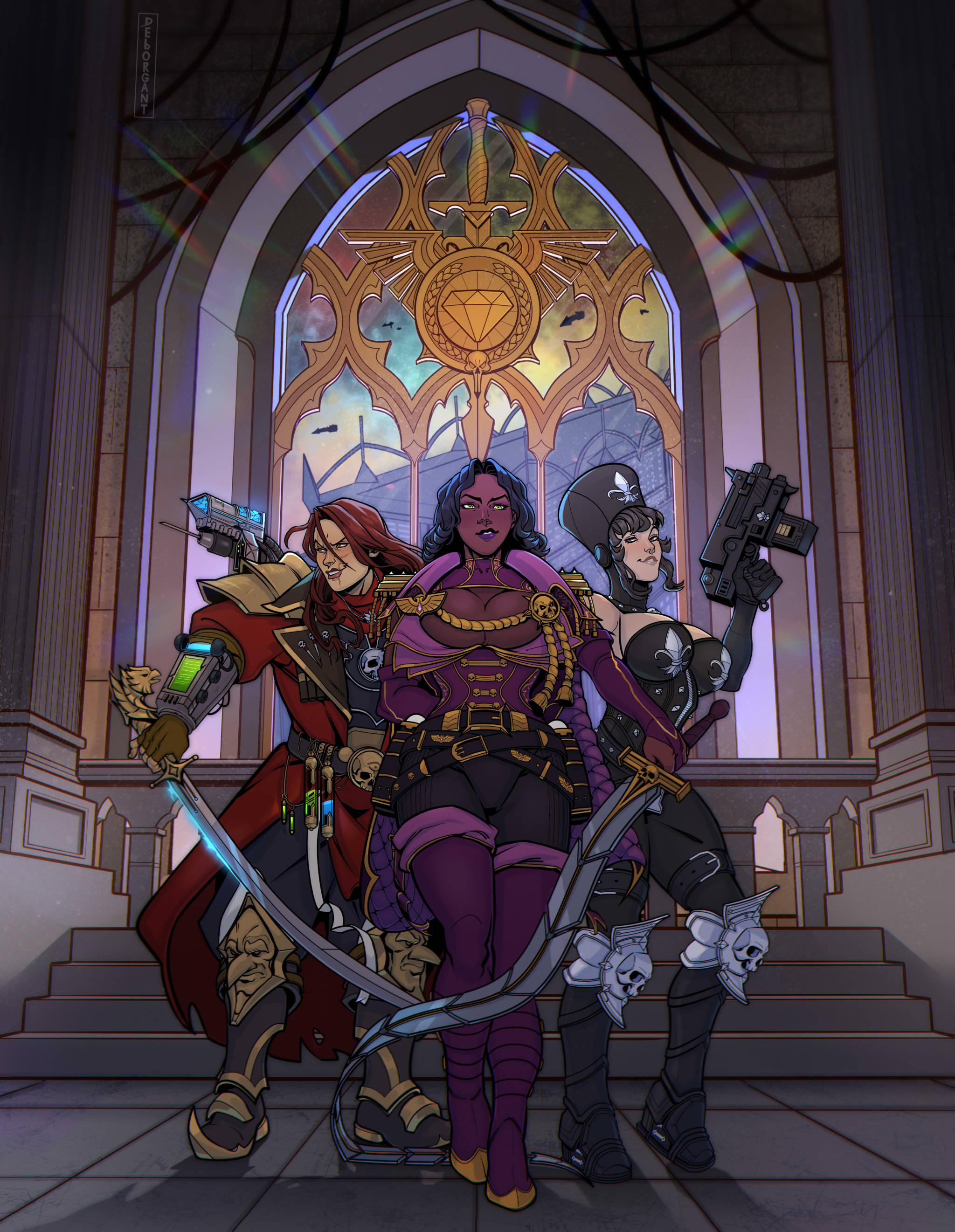 Discover more like ImaginaryWarhammer: "Hands of the Rogue Trader" Art by Deborgant and Related ...