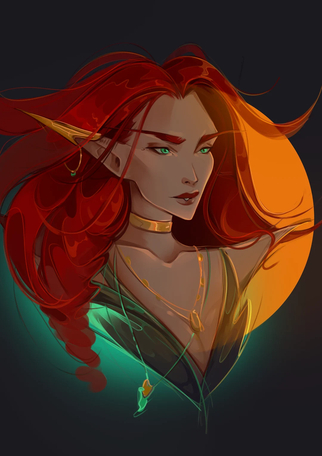 [OC] Blood elf portrait :) | Scrolller