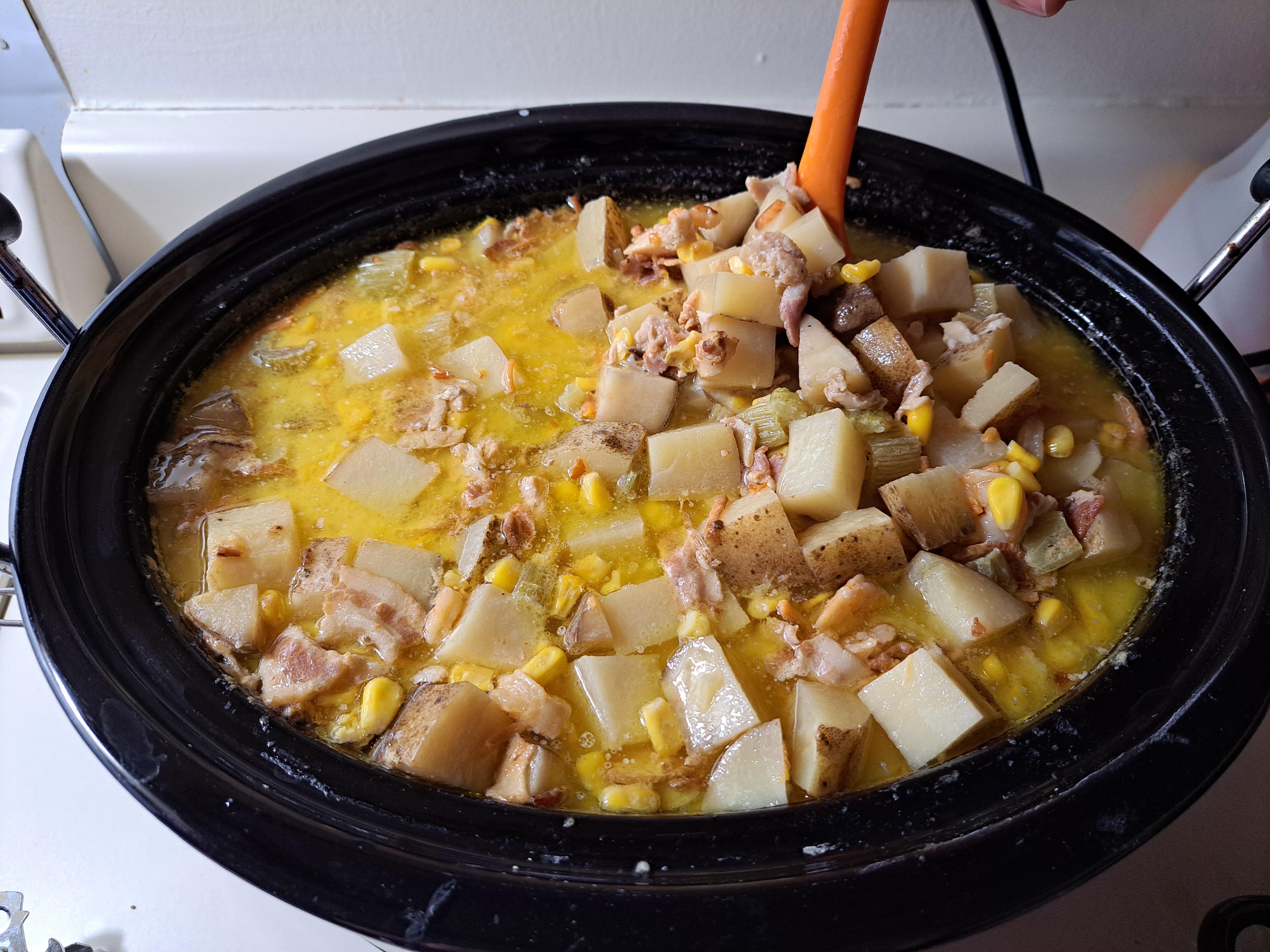 [Homemade] Loaded Wild Caught Trout Chowder | Scrolller