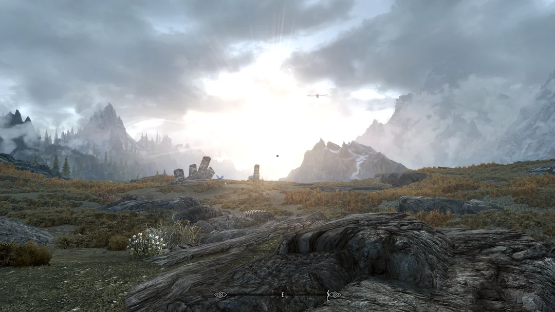 Skyrim can be breath takeing with it's wonderfull landscape | Scrolller