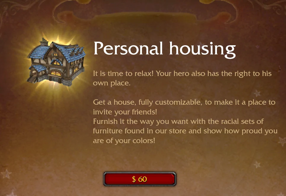 Housing by Blizzard. | Scrolller