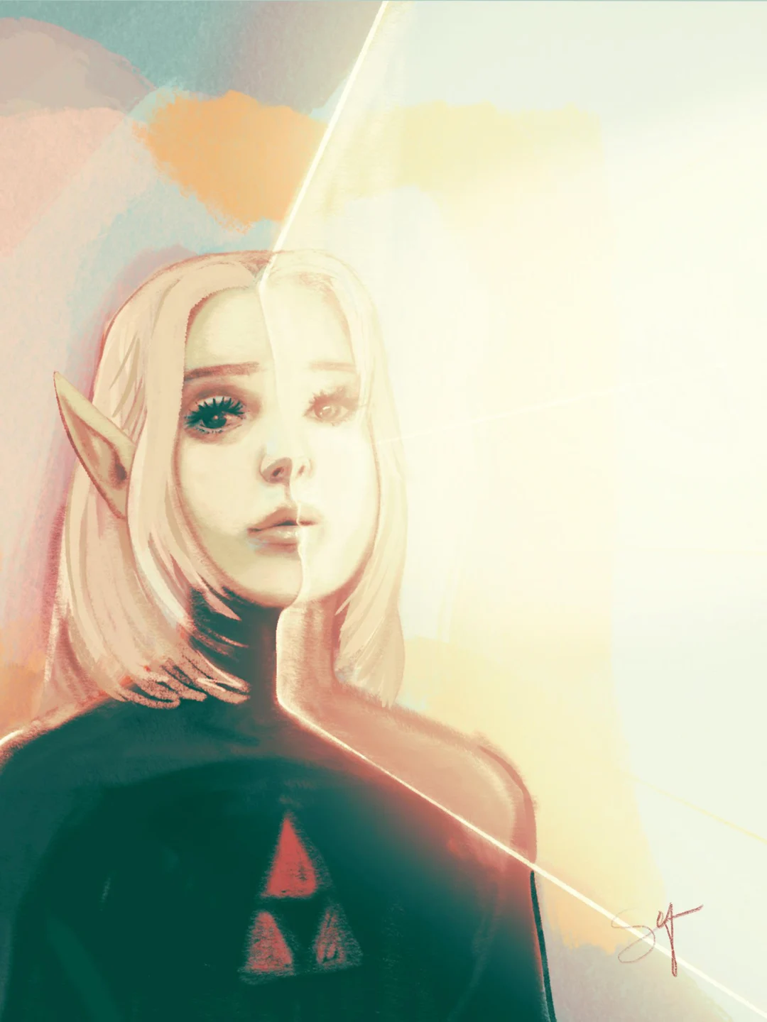 Hylian, sighverbally (me), Procreate, 2023 | Scrolller