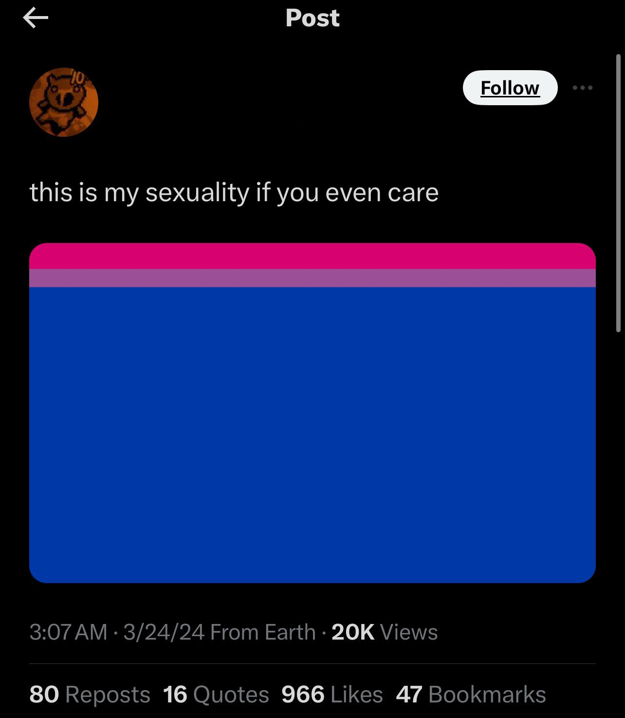 Discover more like Bisexual: Honestly same and Related Content | Scrolller