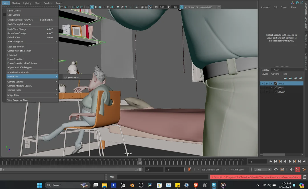 get this red eror at the bottom right whenever i try to create a bookmark | Scrolller