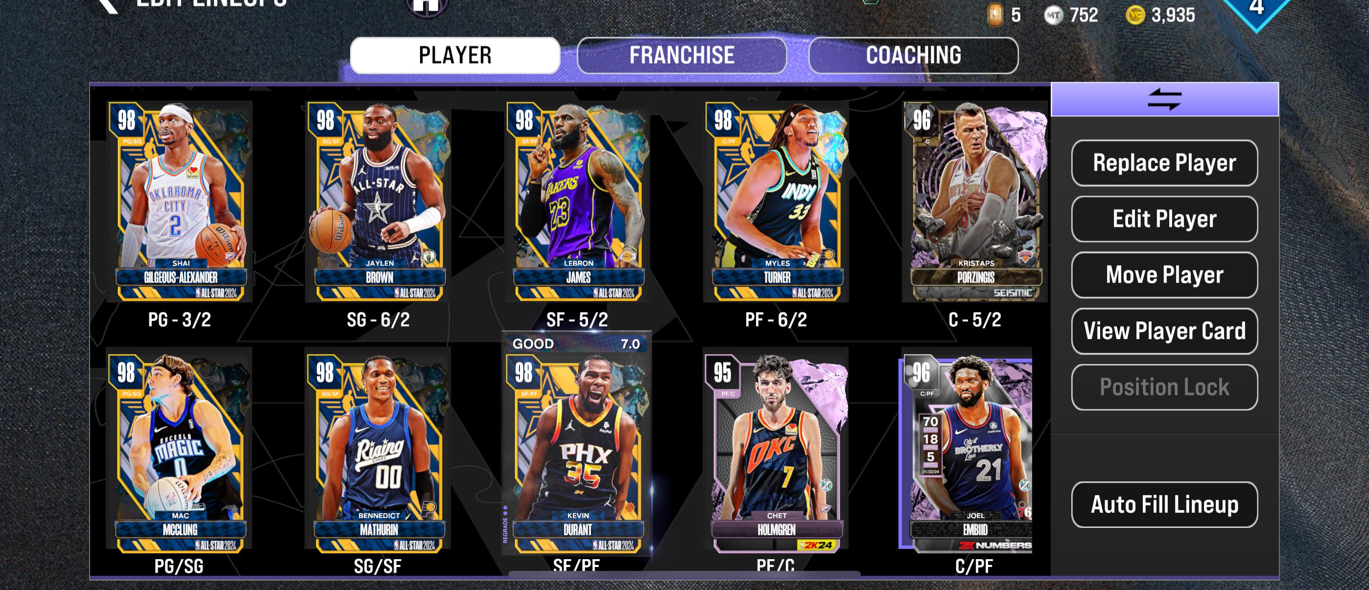 Are there any lineup suggestions on how I can switch it up? | Scrolller