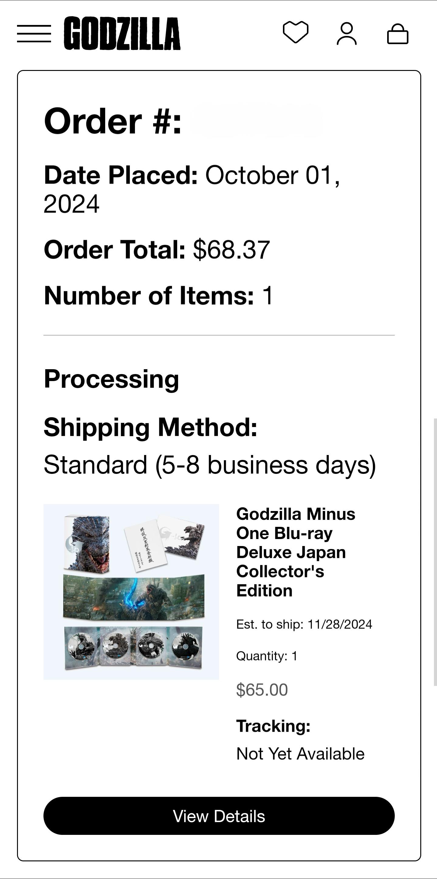 Godzilla Minus One Deluxe JP Edition | Scrolller