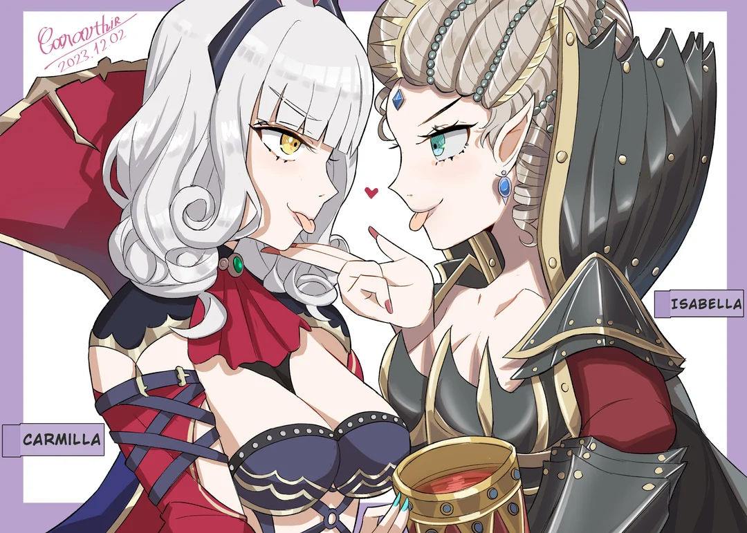 Carmilla & Isabella Von Carstein, by me [Fate X WARHAMMER Fantasy] PT.3 | Scrolller