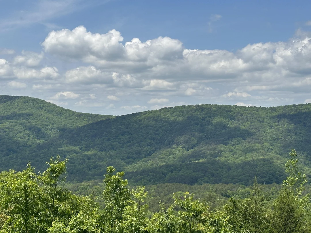 Clouds casting shadows on Cheaha mountain. | Scrolller