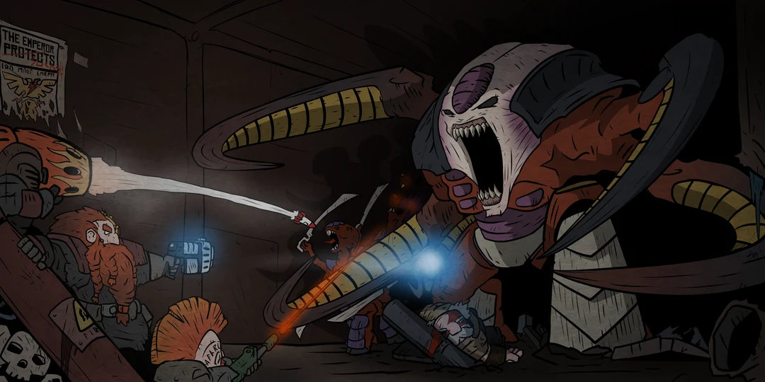 The Last Stand, by me @grimdorables. Old Tyranid model | Scrolller