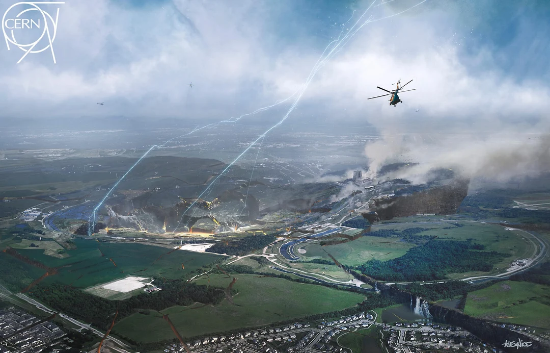 Large Hadron Collider Disaster - by Alex Nice | Scrolller