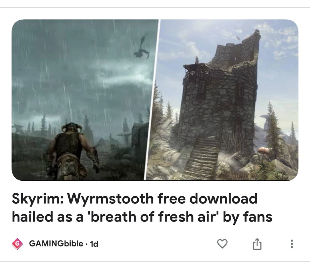 Discover more like Skyrim: Why am I getting so many of these “Skyrim mod good new” articles and ...