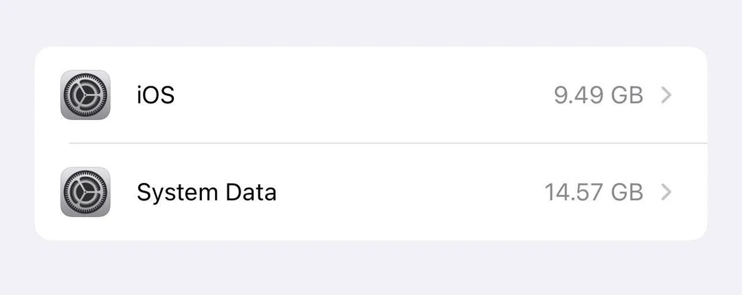 System Data — why does iOS 16 take up this amount of storage?? | Scrolller