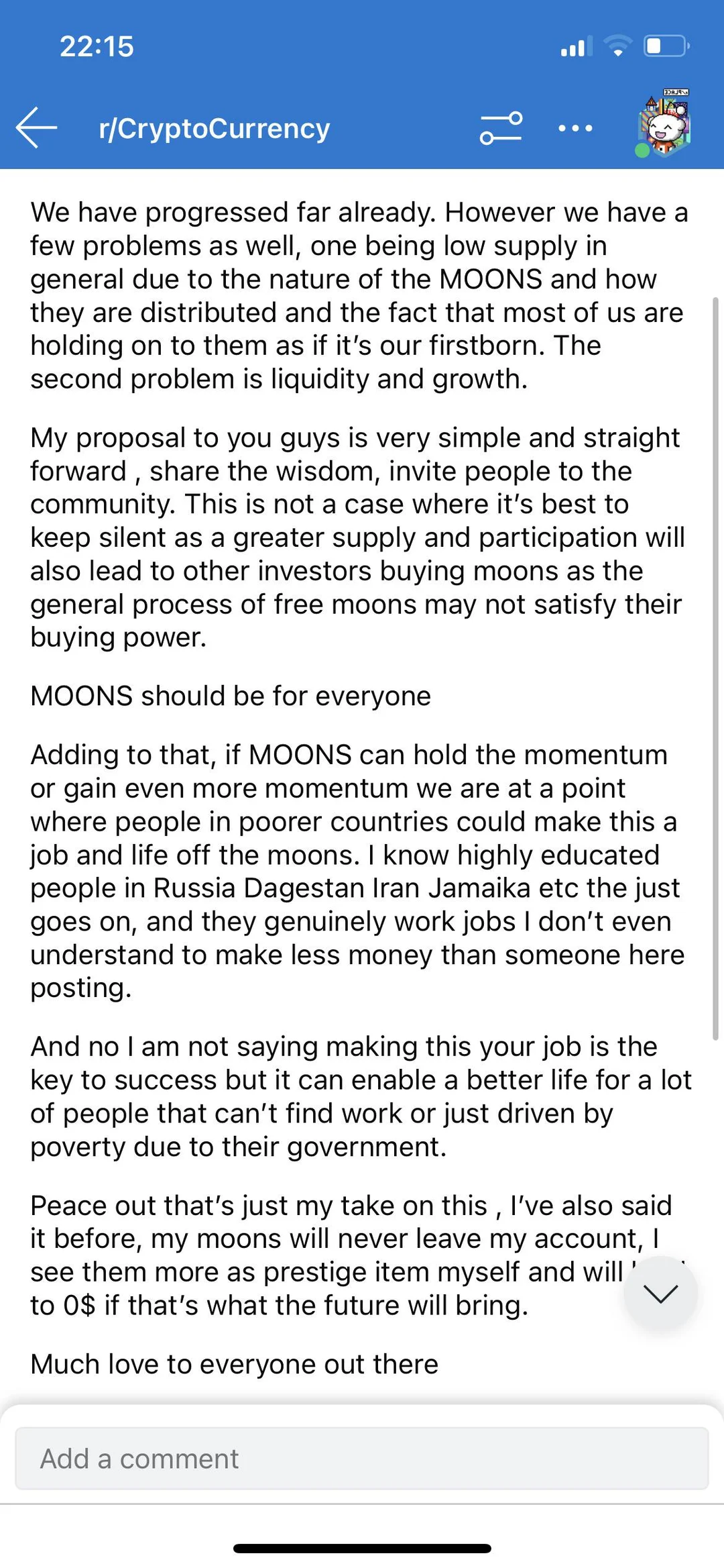 Perspective on our community token | Scrolller