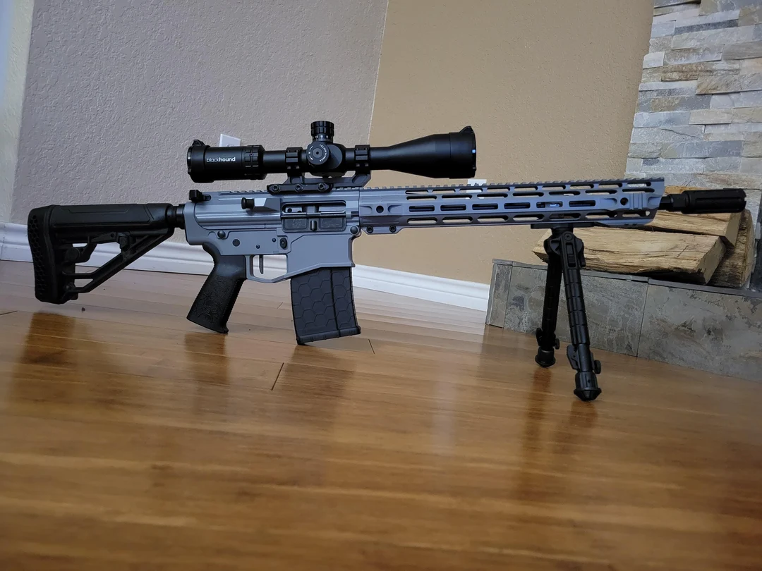 first ar10 .308 build. 80% lower with matching upper. | Scrolller