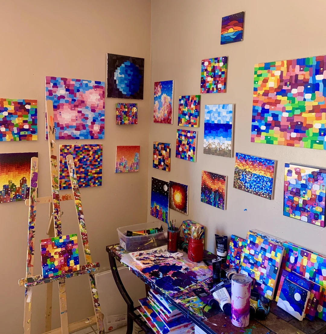 My happy place where I feel free to create | Scrolller