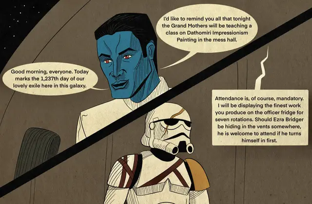 Thrawn probably had a blast | Scrolller