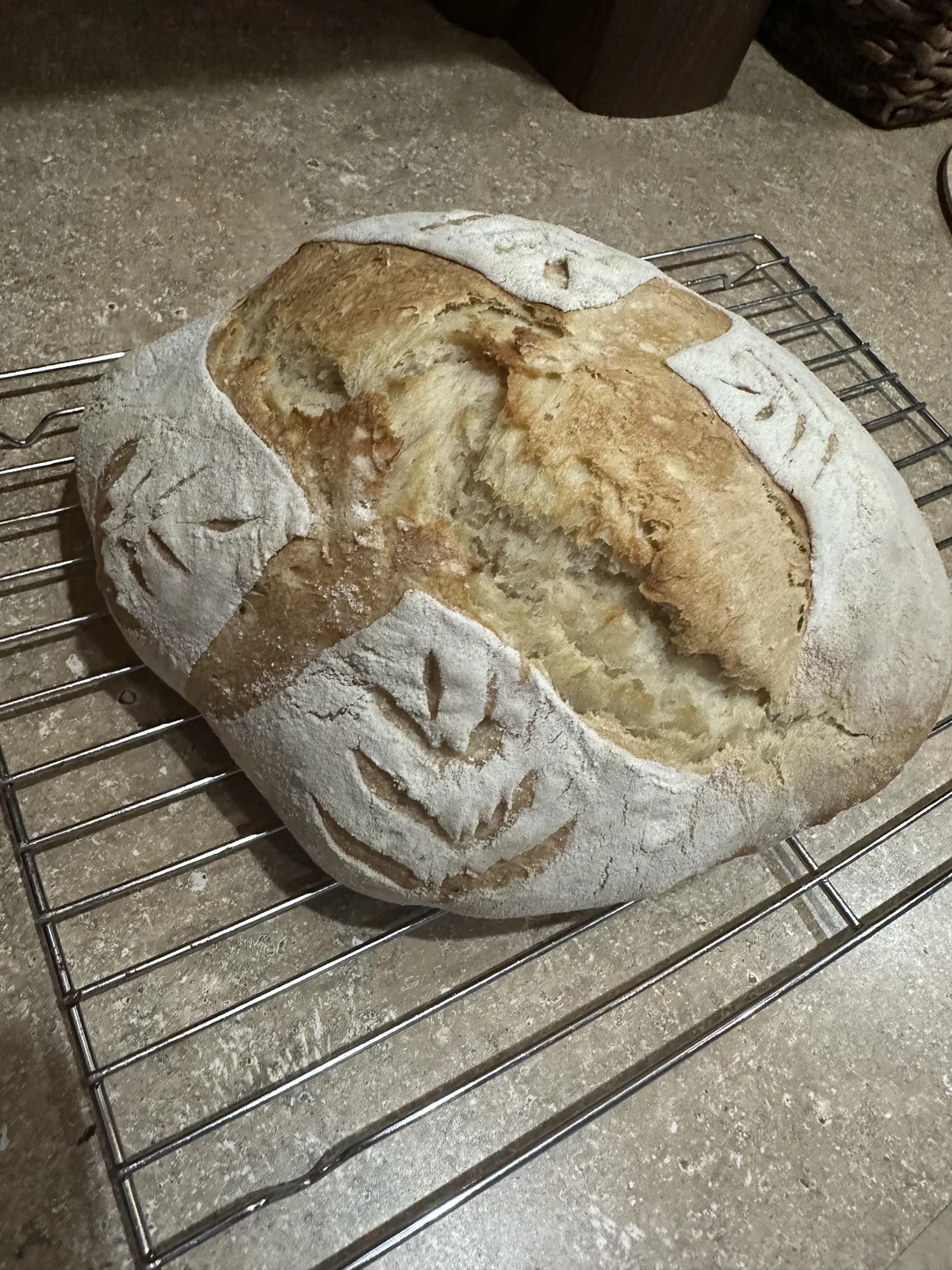 First attempt at decorative scoring! | Scrolller