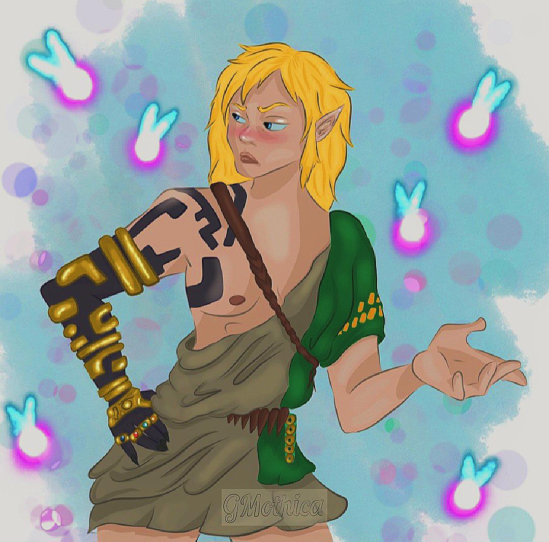 [TotK] my first drawing of Link...he looks angry | Scrolller