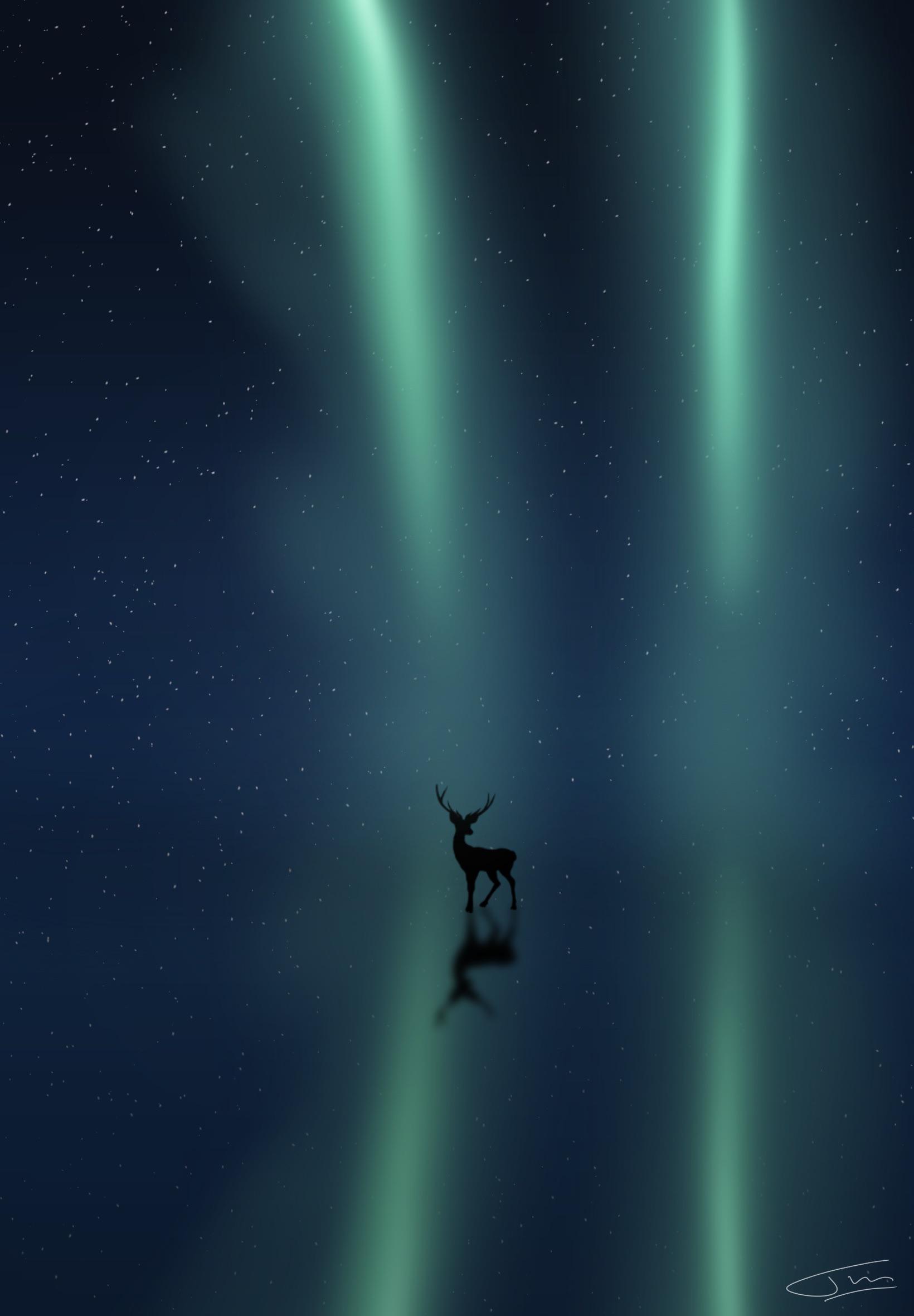 “Northern Reflections”, me, digital, 2022 | Scrolller