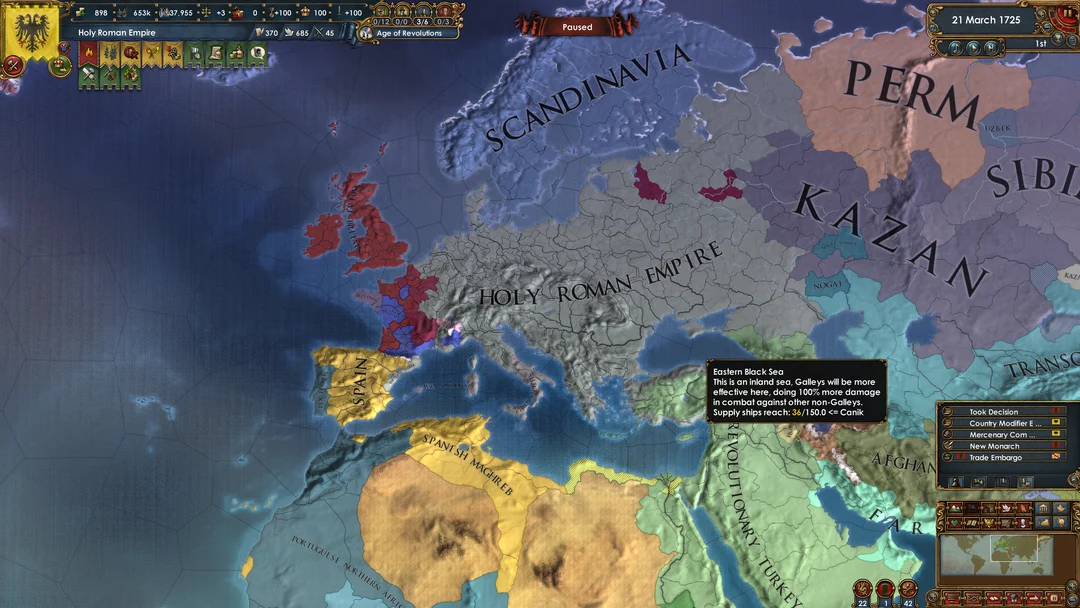 First Time Forming the Holy Roman Empire as Austria | Scrolller