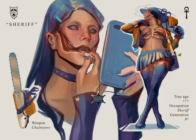 My VTM character design | Scrolller