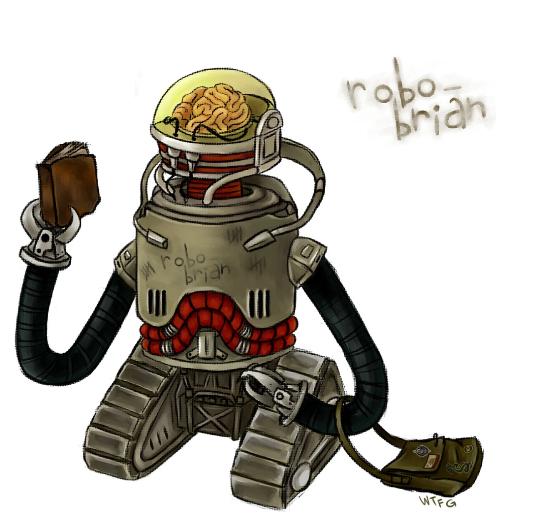 Robo-Brian the Robobrain by gamegraws | Scrolller