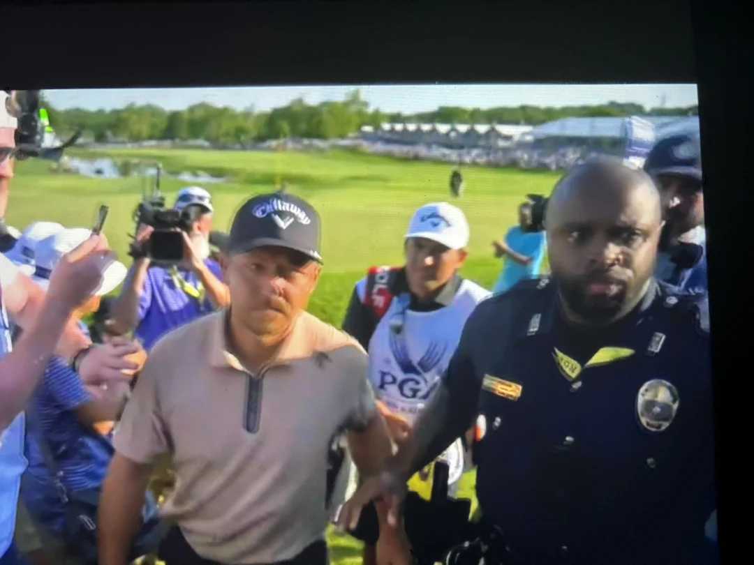 Xander getting arrested after winning the PGA championship | Scrolller