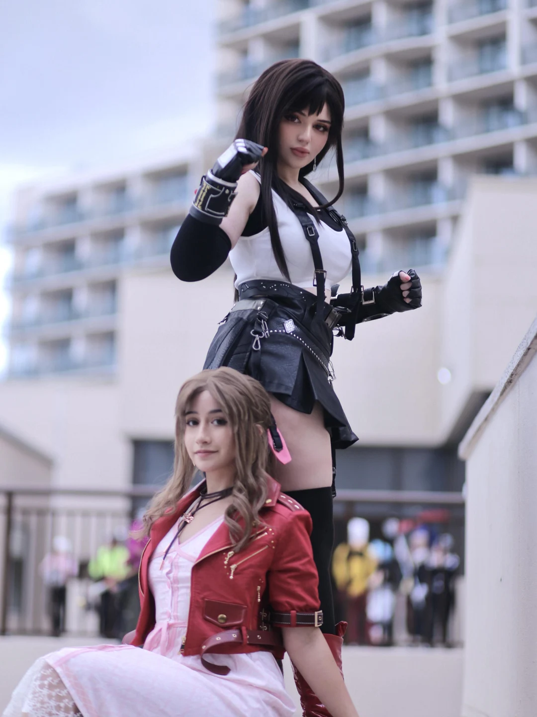 Tifa cosplay by me (sailorscholar) and aerith by my friend | Scrolller