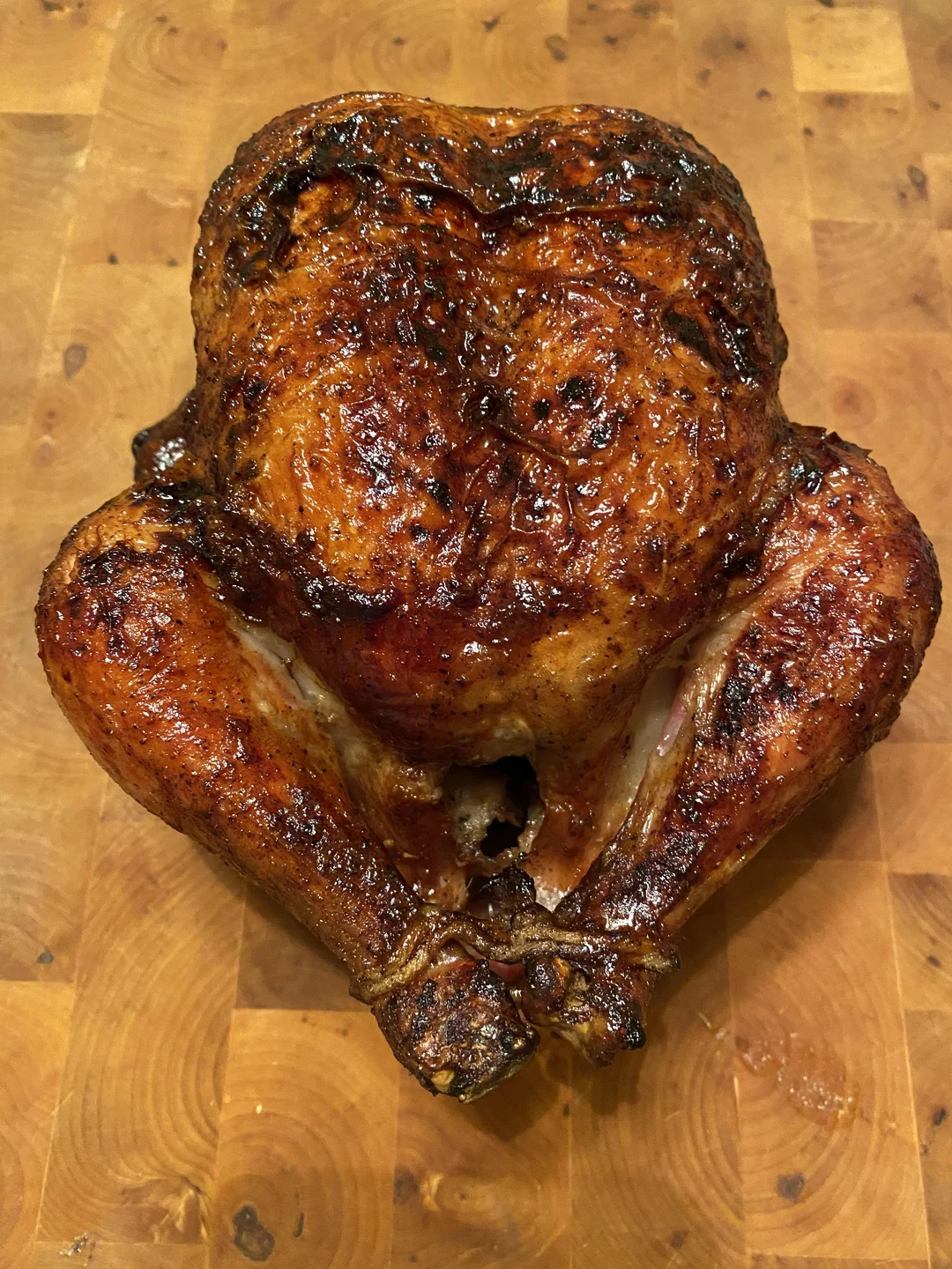 A rotisserie attachment always helps pump out the best chickens. | Scrolller