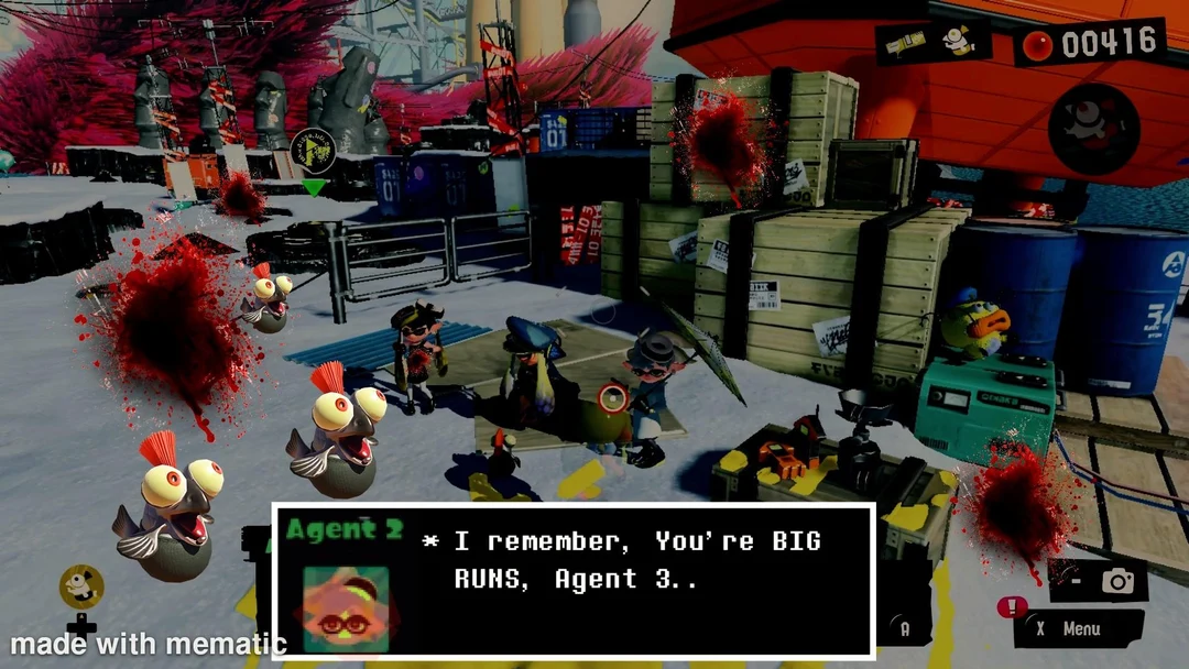 Guys I think my copy of Splatoon has brain damage 😨 | Scrolller