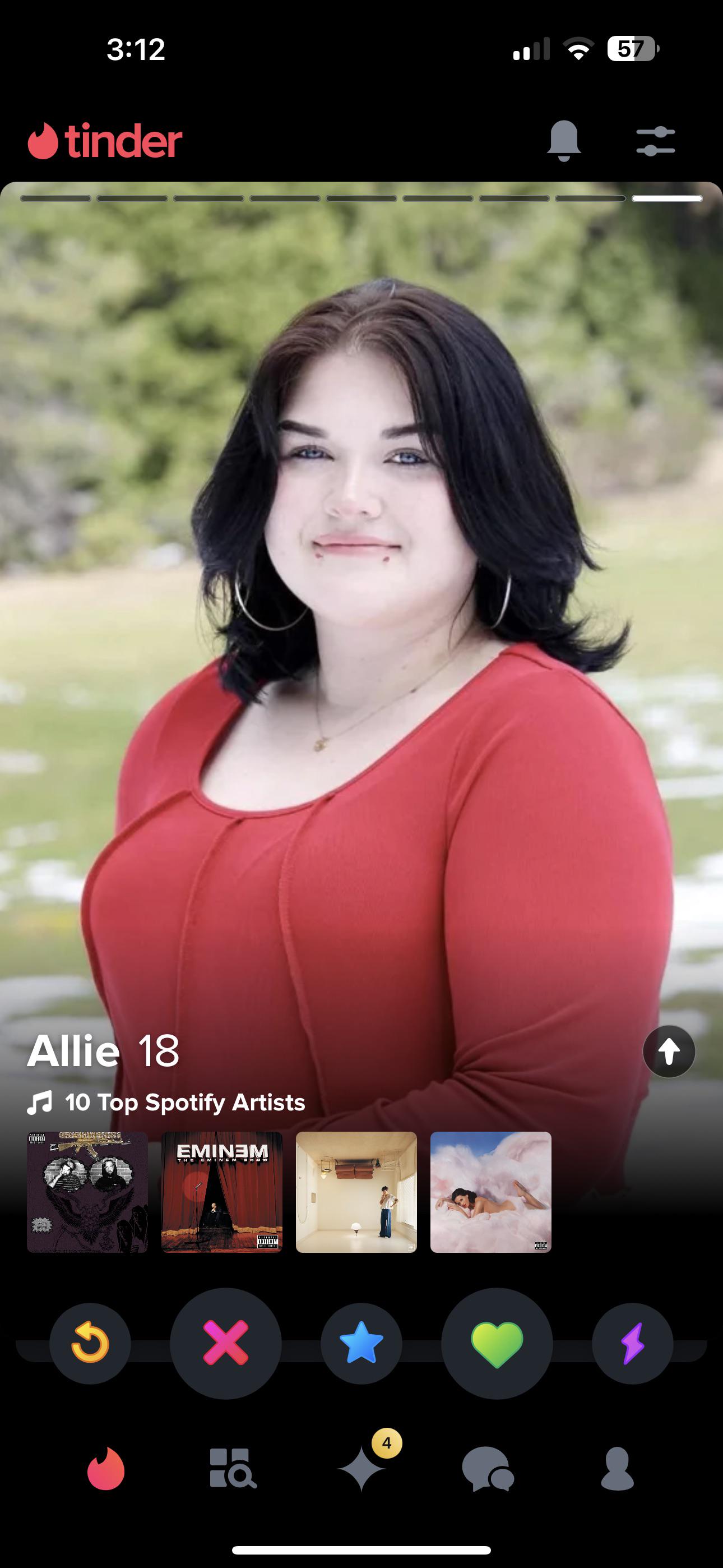 Anybody know this girl I had a nice conversation with her, but she seems kind of out of place ...