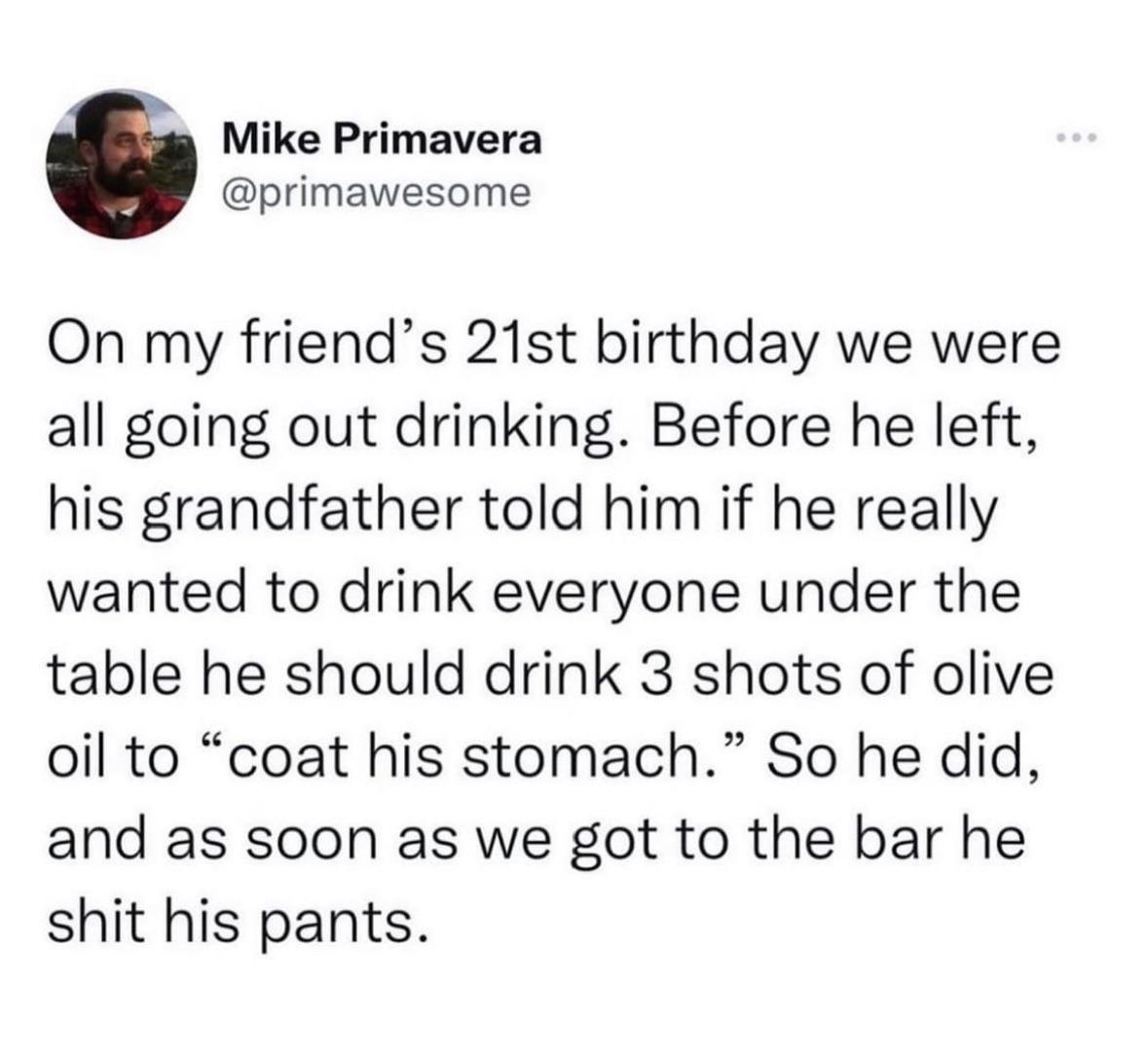 EVOO shots | Scrolller