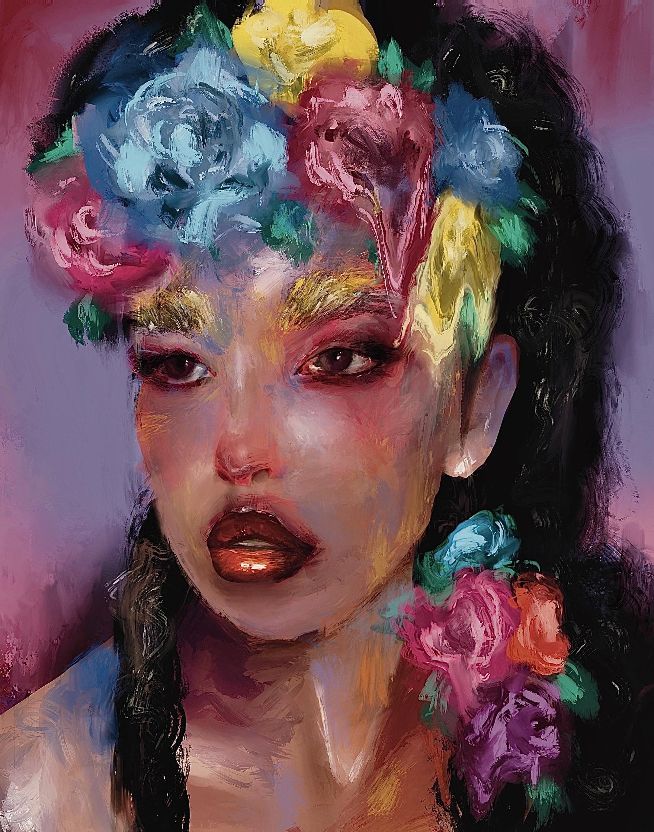 Without you, Ally_Snow (me), procreate, 2025 | Scrolller