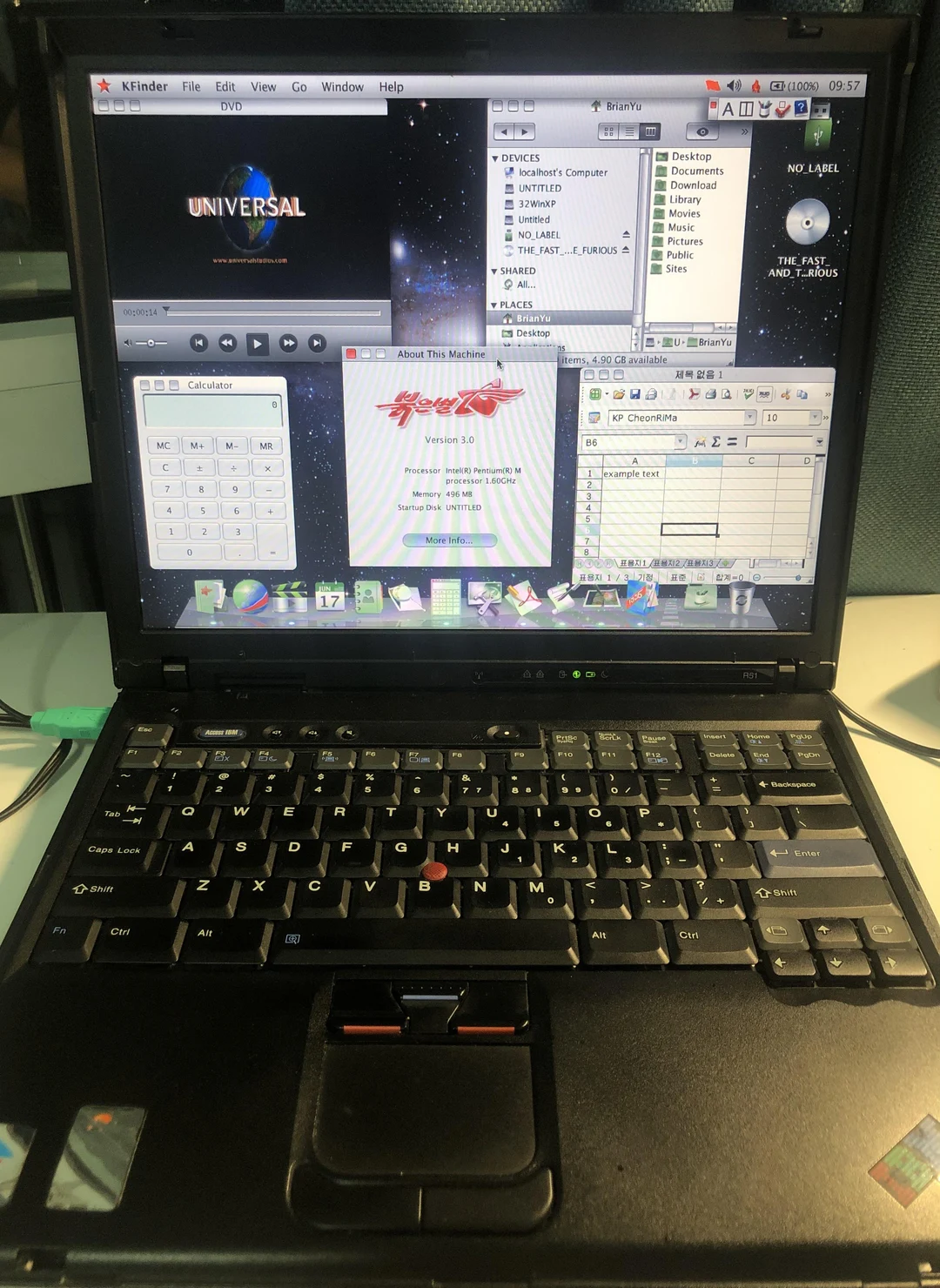[Thinkpad R51] running Red Star OS | Scrolller