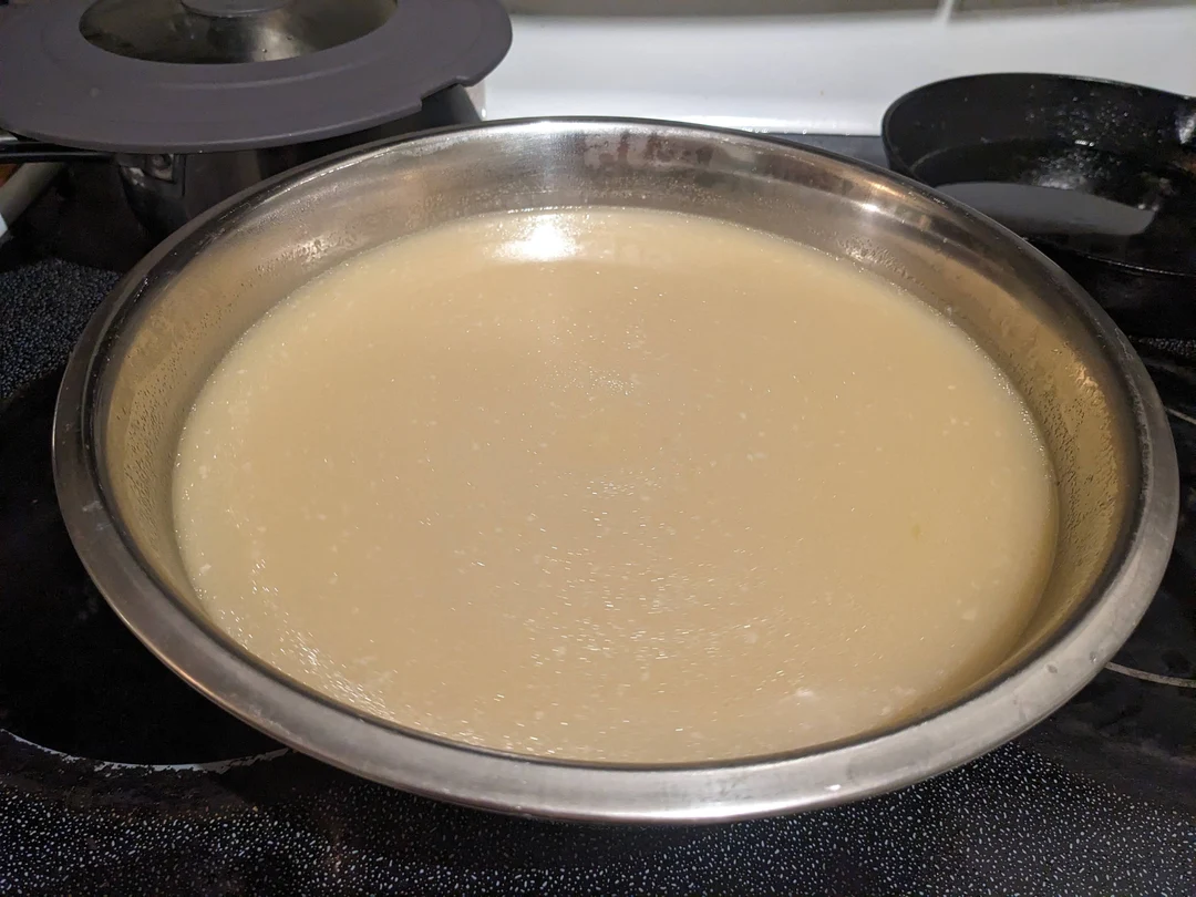 Finished my 12-hour boil for tonkotsu broth. How's it look? | Scrolller