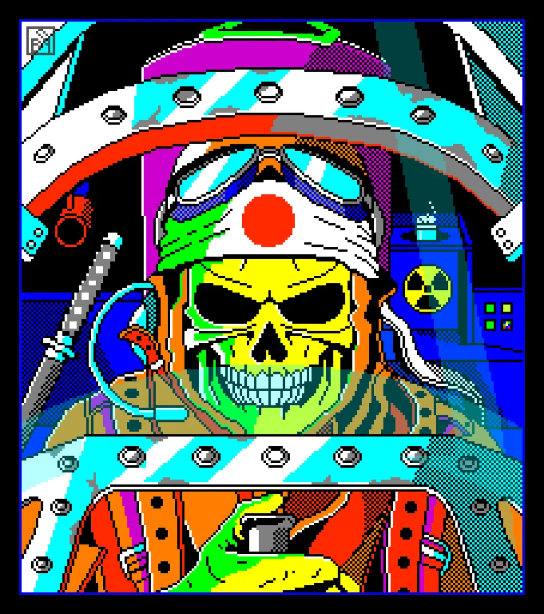 Kamikaze, me, pixelart, 2023 | Scrolller