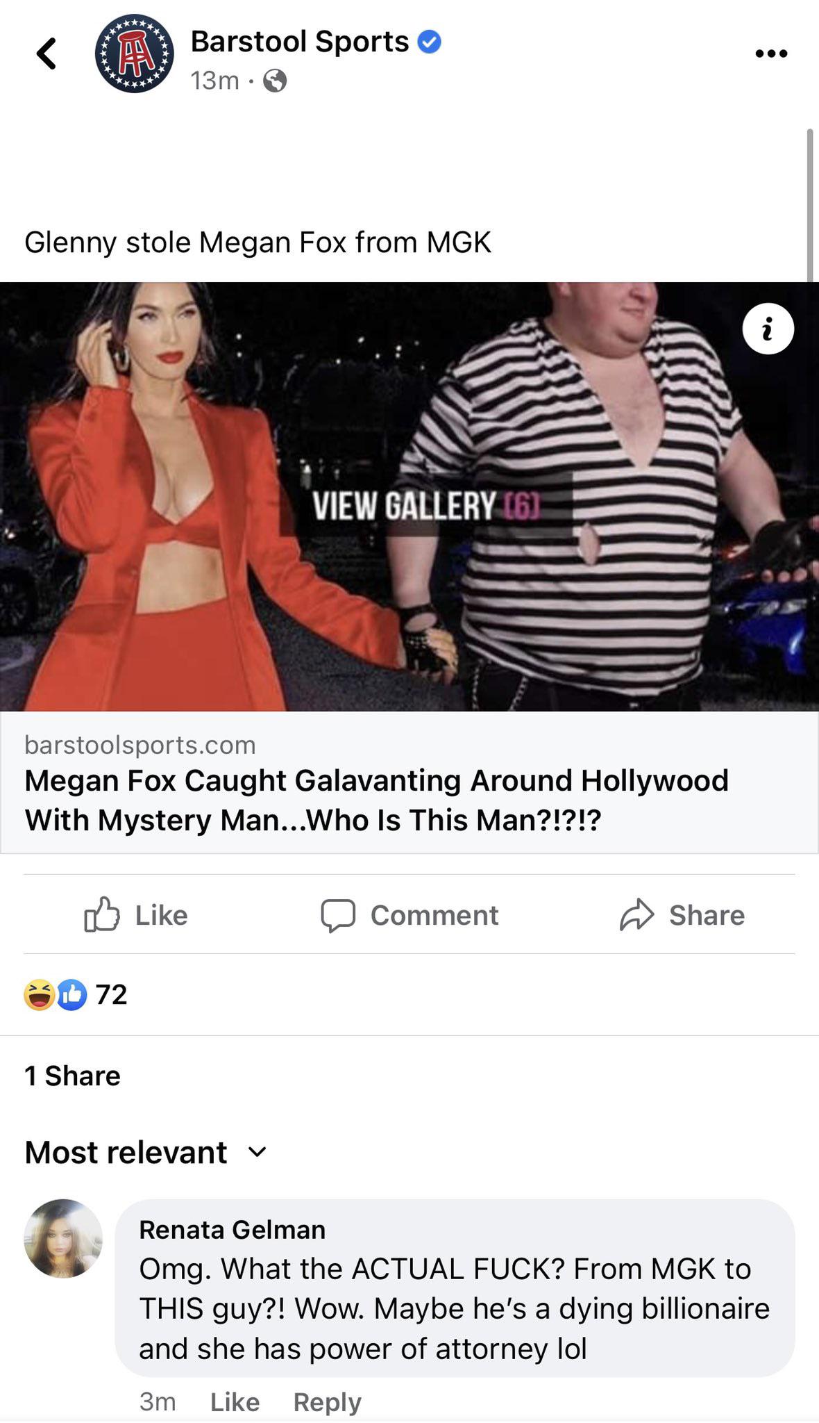 Megan Fox Downgrade | Scrolller