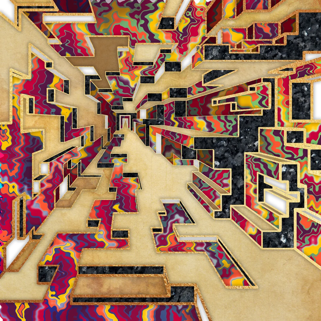 drifting through, me, digital, 2023 | Scrolller