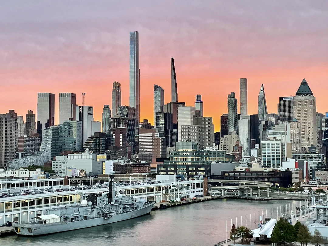 NYC, New York this morning by ship. | Scrolller