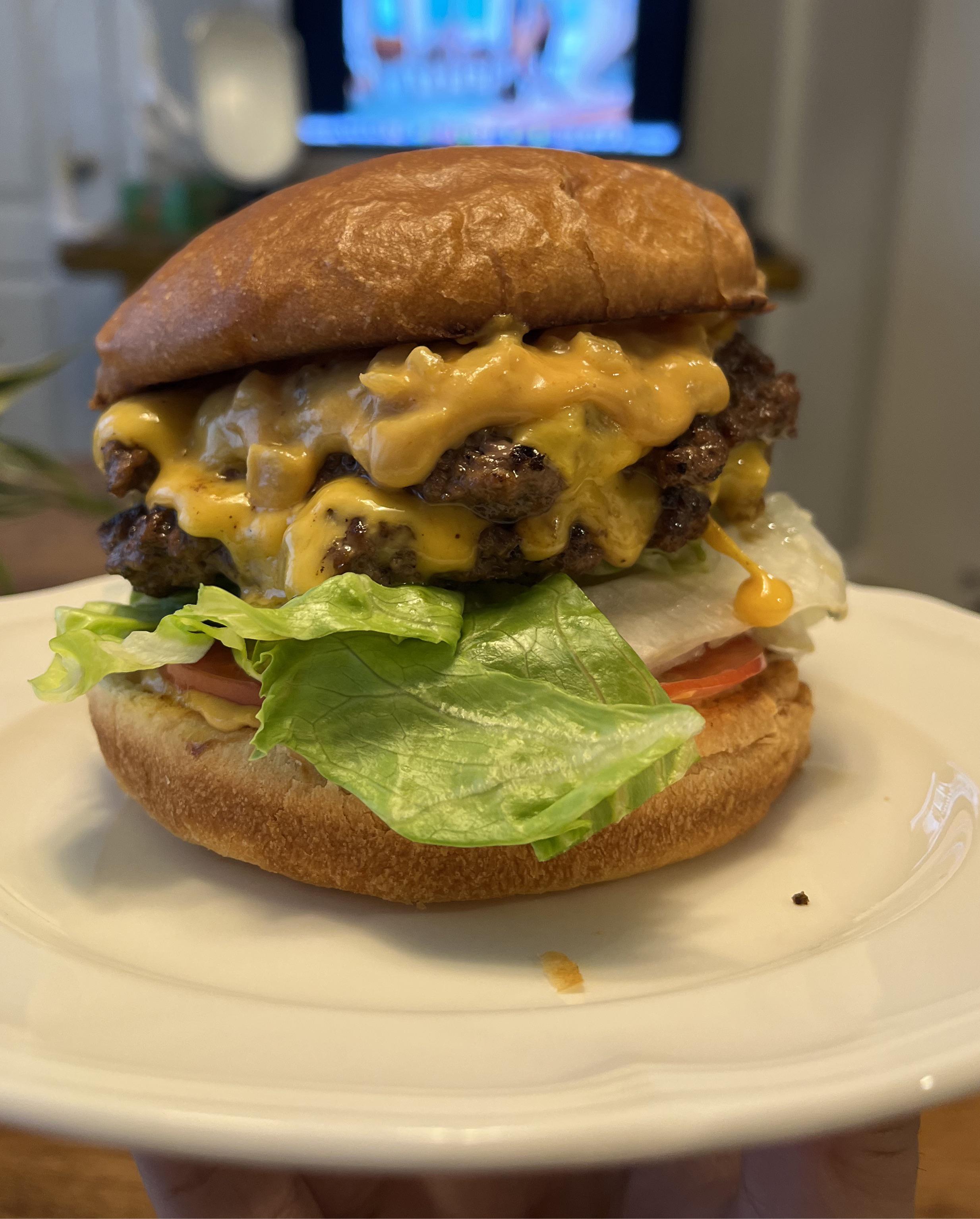 [Homemade] Double Cheeseburger | Scrolller