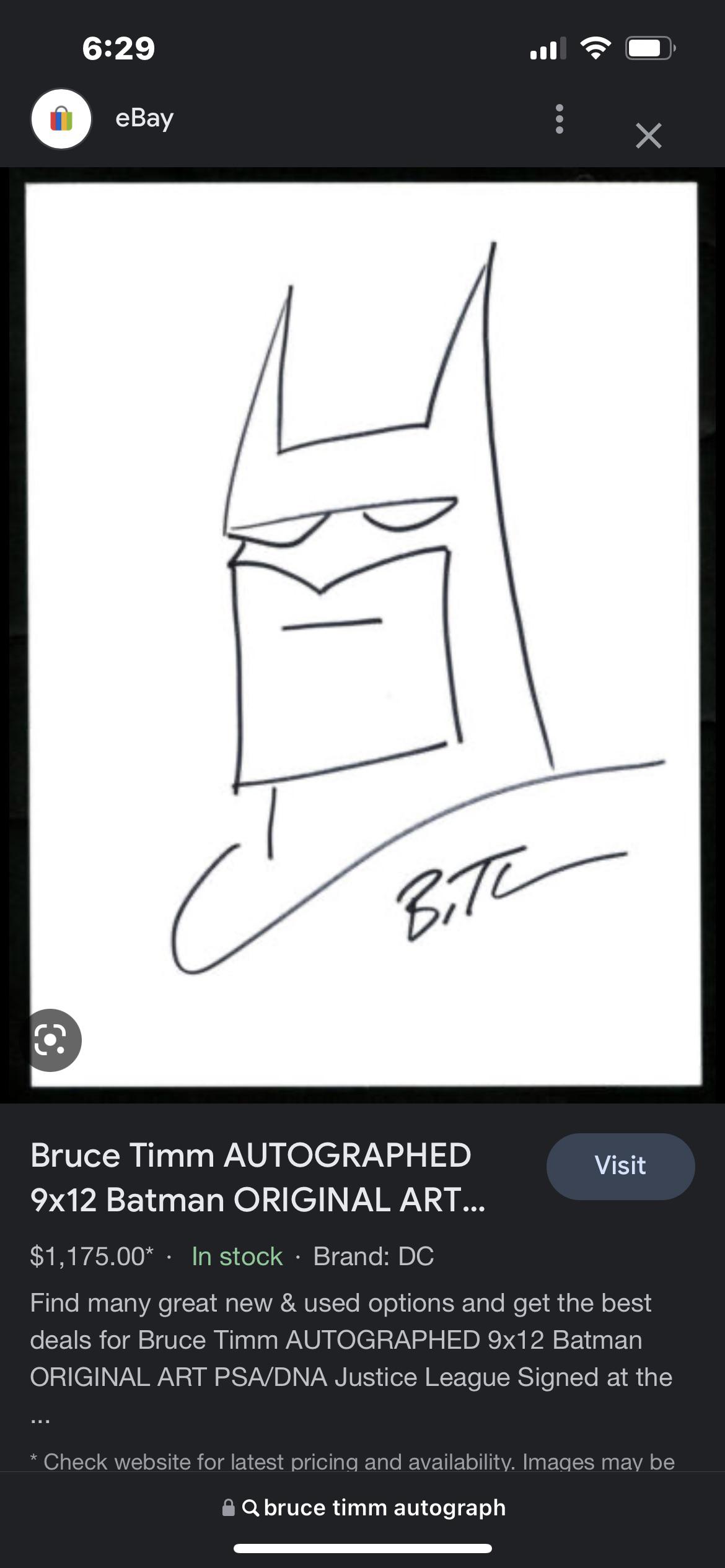 I just realized my copy of Phantasm is signed by Bruce Timm. | Scrolller