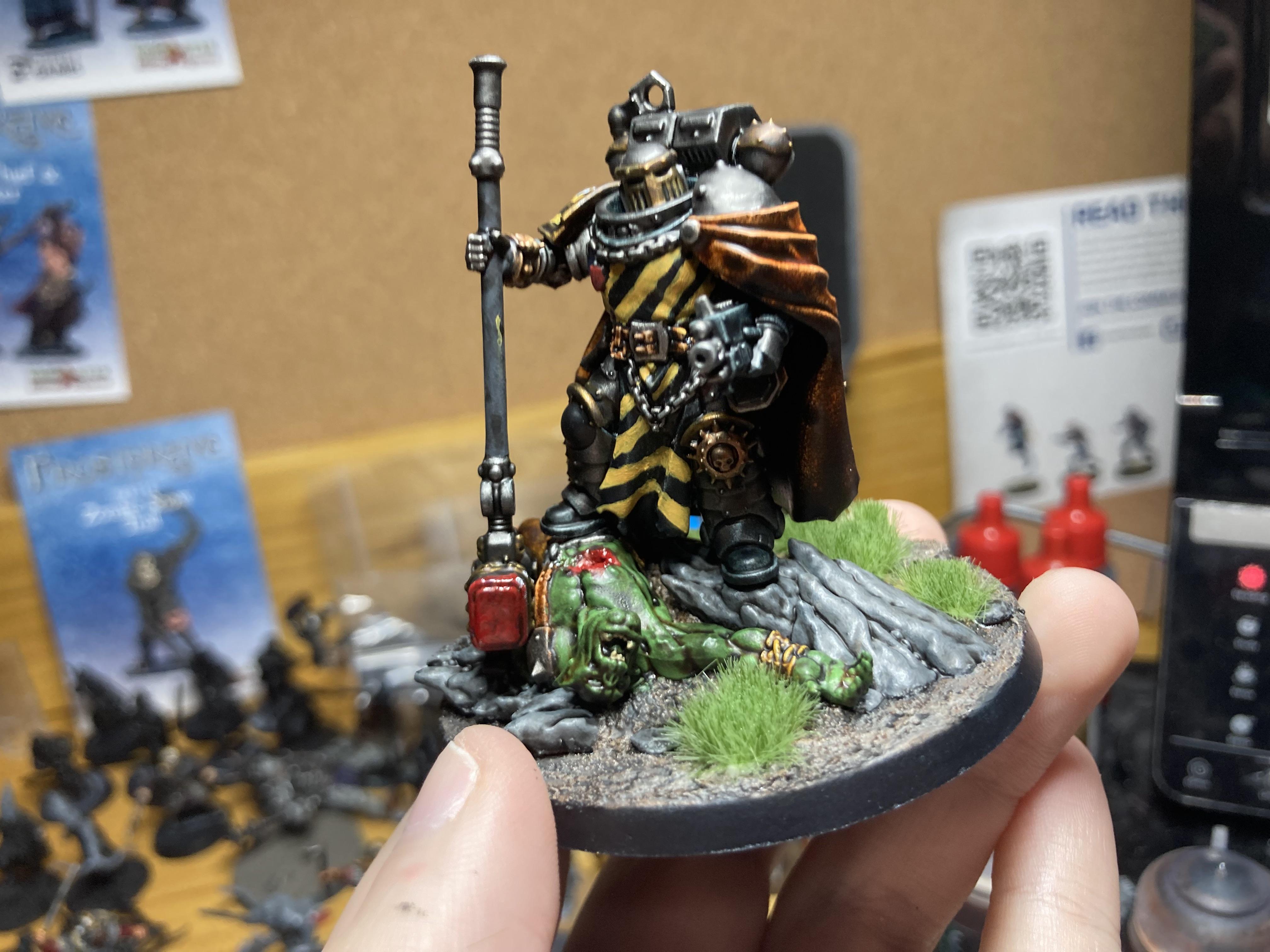 Painted my first Ork! | Scrolller