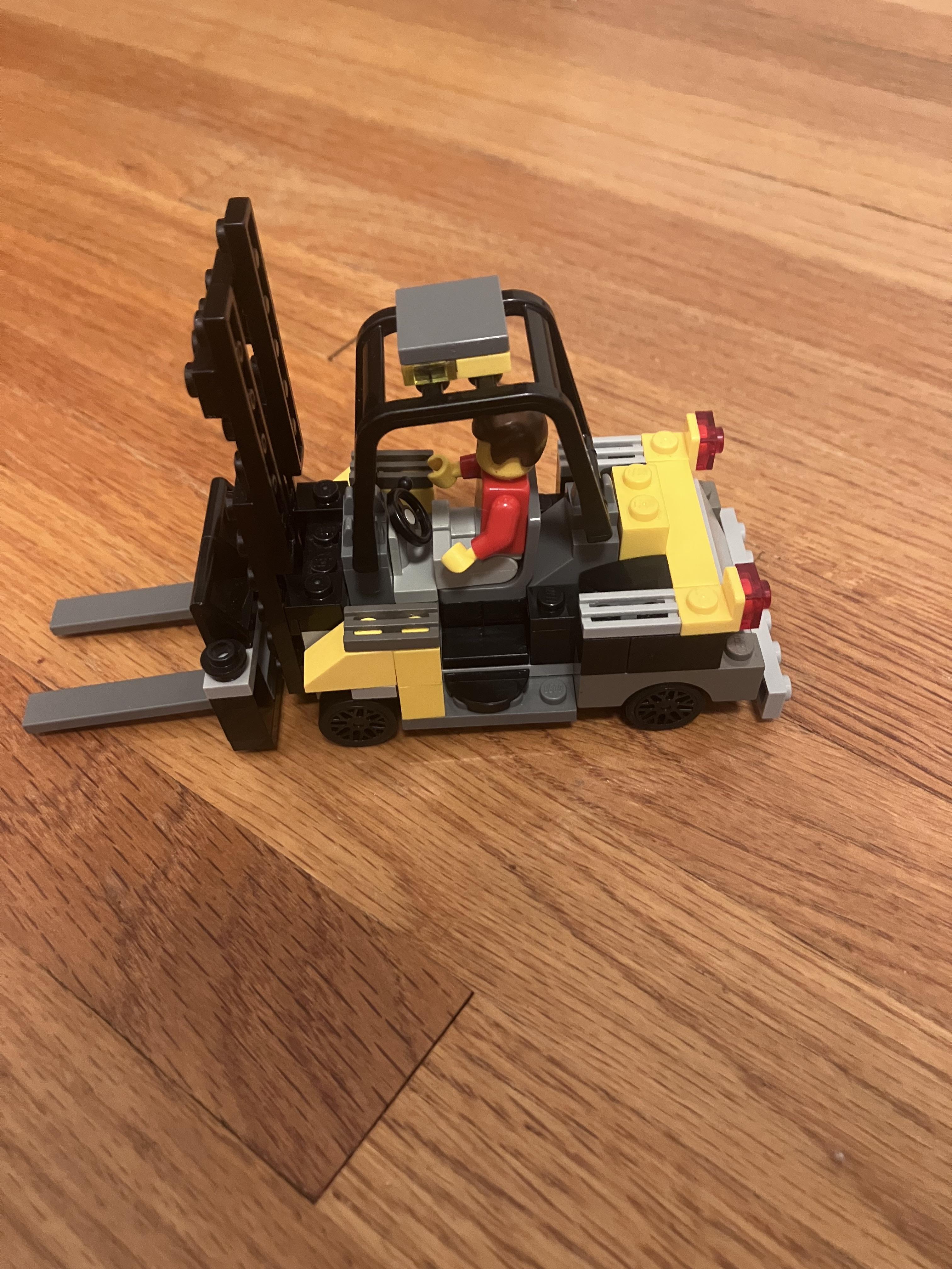 Lego Forklift I made today | Scrolller