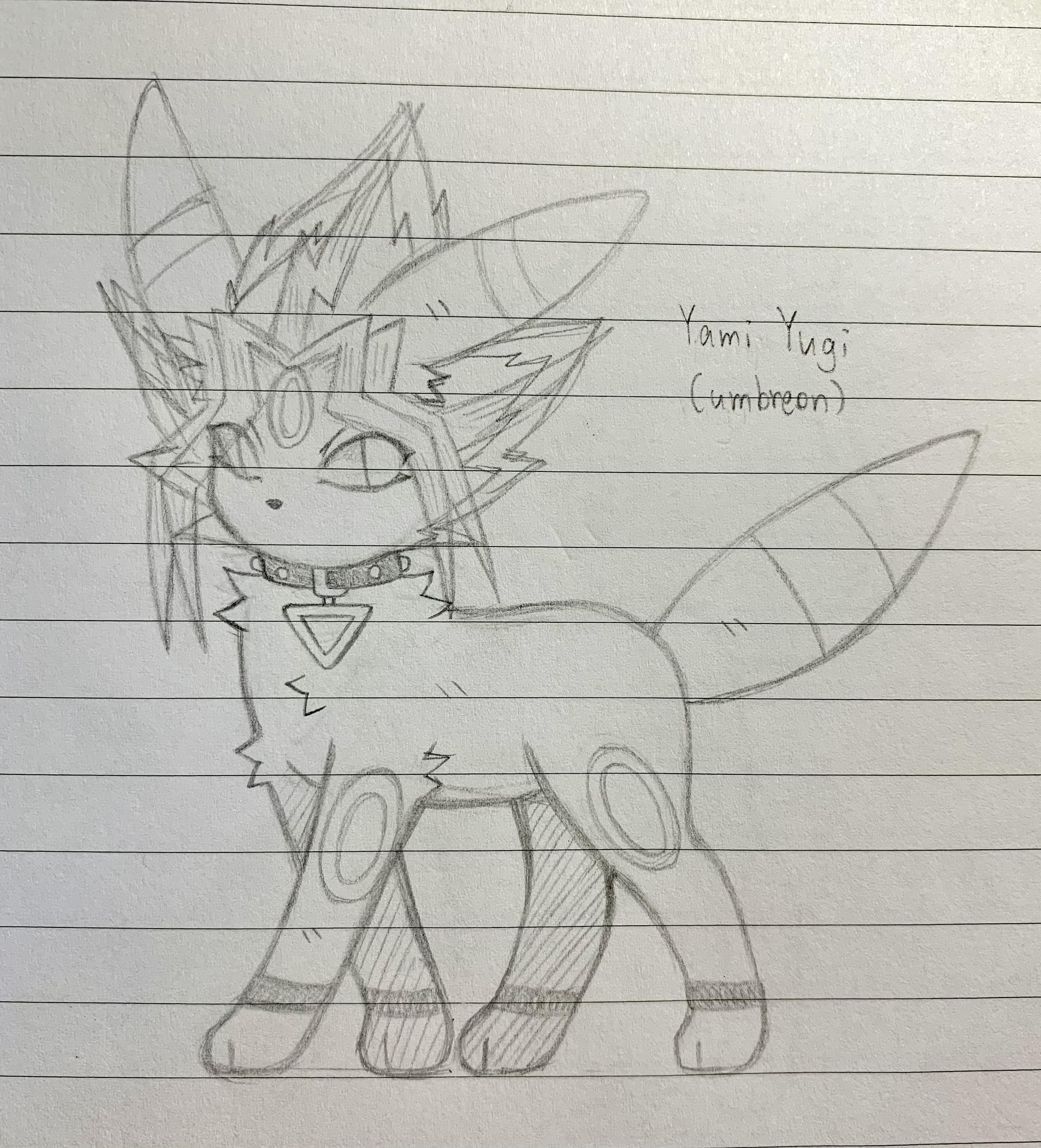 I drew yugioh characters as eeveelutions! I call them “yugeelutions” | Scrolller